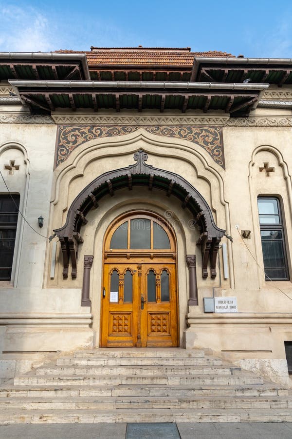 Entrance To the Monastic Cells in the Antim Monastery in Bucharest ...