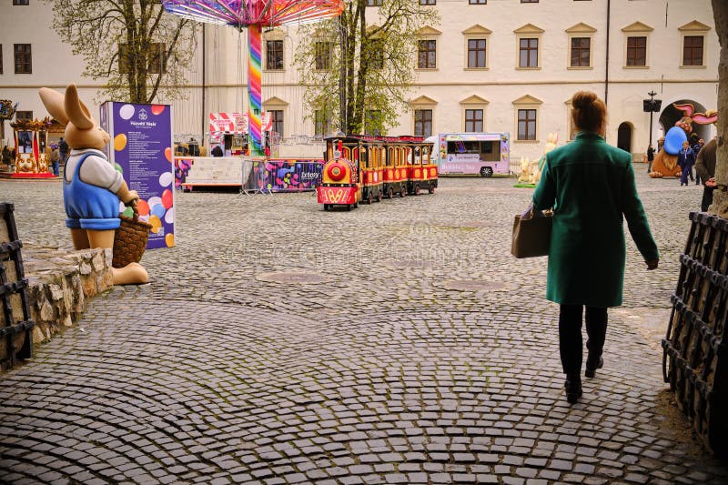 Oradea Easter Fair Entrance Editorial Photography - Image of person ...