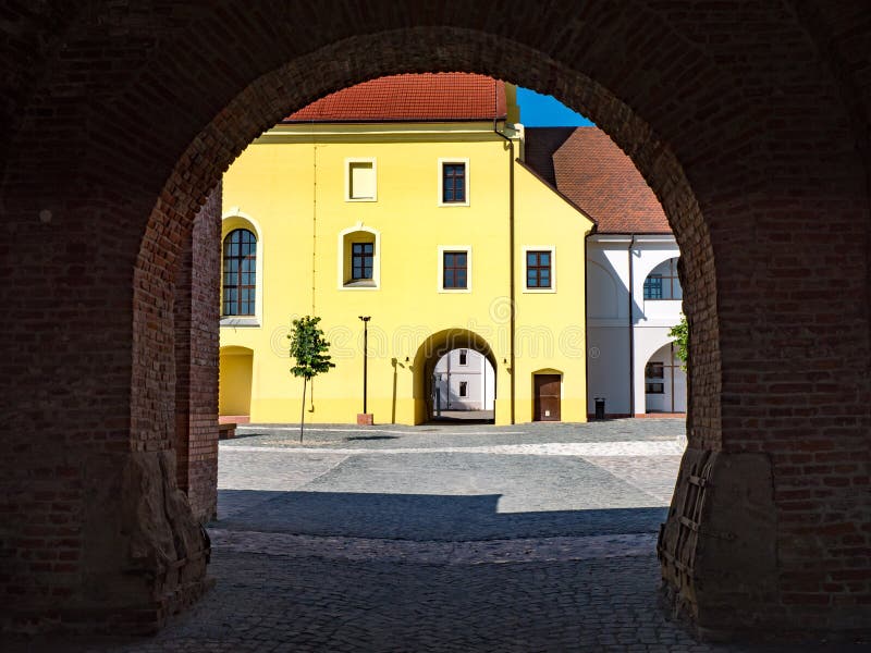 Entrance To Oradea Fortress Stock Image - Image of tourism, black: 92760433