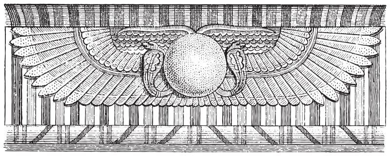Entrance To Pyramids. Set of Egyptian Labels and Elements. Vector Set ...