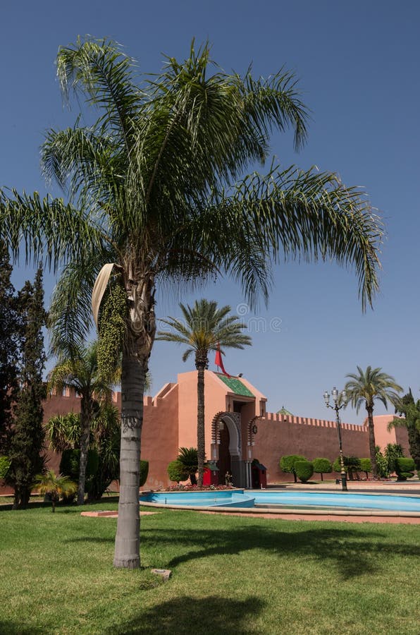 Marrakesh palace stock photo. Image of arabic, decoration - 1854434