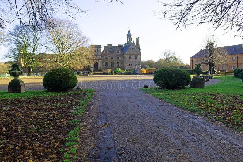 The Entrance To Rufford Abbey, in December, 2022. Stock Photo - Image ...