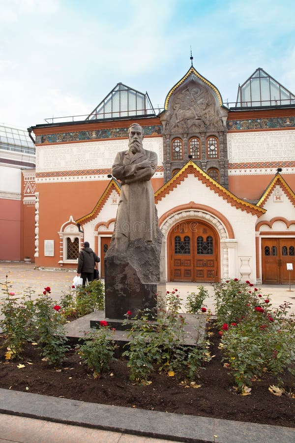 The Entrance To the Tretyakov Art Gallery Editorial Photography - Image ...