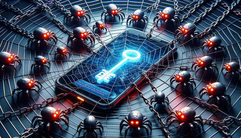 Eyed Robot Spiders Stock Illustrations – 3 Eyed Robot Spiders Stock ...