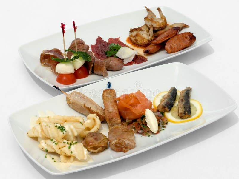 Entree Tasting Plate stock image. Image of entree, meat - 11796873