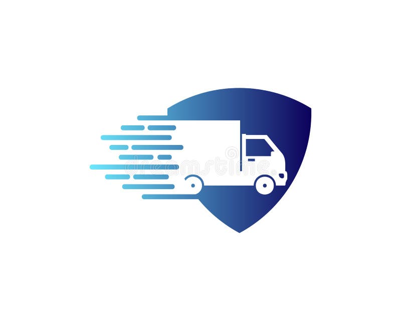 Entrega Logo Icon Design Del Escudo Ilustración del Vector ...