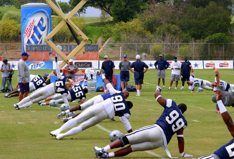 Entrenamiento De Los Vaqueros De Tejas Foto de archivo editorial ...