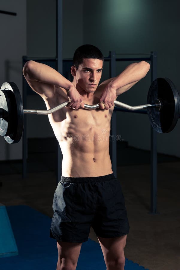Entrenamiento del trapecio imagen de archivo. Imagen de vitalidad ...