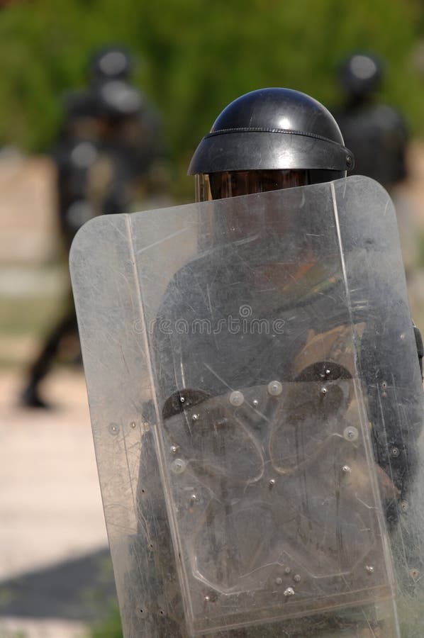 Entrenamiento Para El Disturbio Civil Imagen. Imagen: 9965944