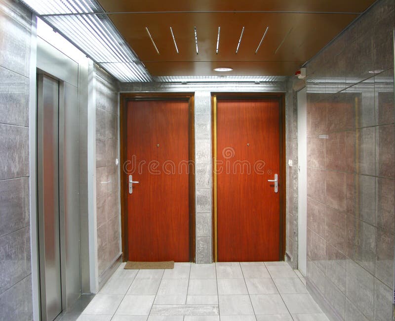 Entrence stock image. Image of elevator, occupant, apartment - 2097937