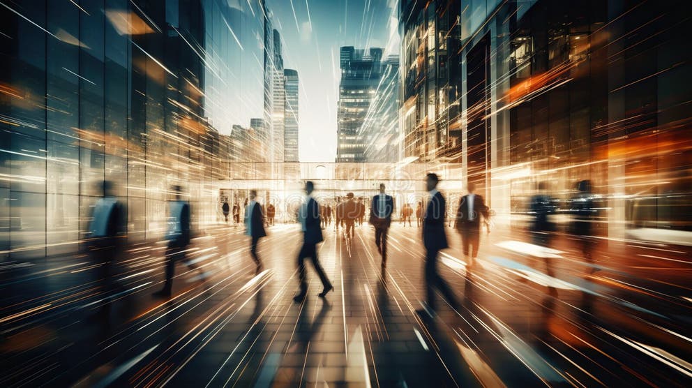 Entrepreneurial Success and Innovation with People Motion, Created with ...