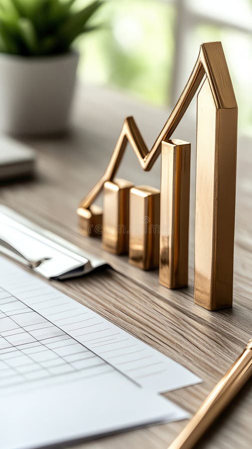 Entrepreneurship Success Path, Highlighting a Minimalist Workspace with ...