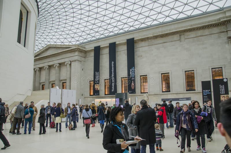 British museum editorial photo. Image of hall, london - 8257706