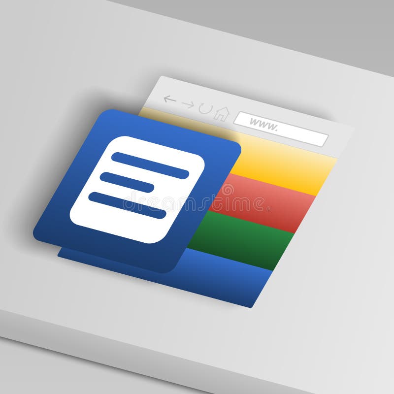 Entry Icon. from Collection Button Icons Stock Illustration ...