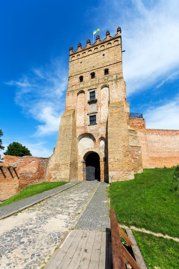 Entry in Lutsk castle stock image. Image of heat, entrance - 84971183