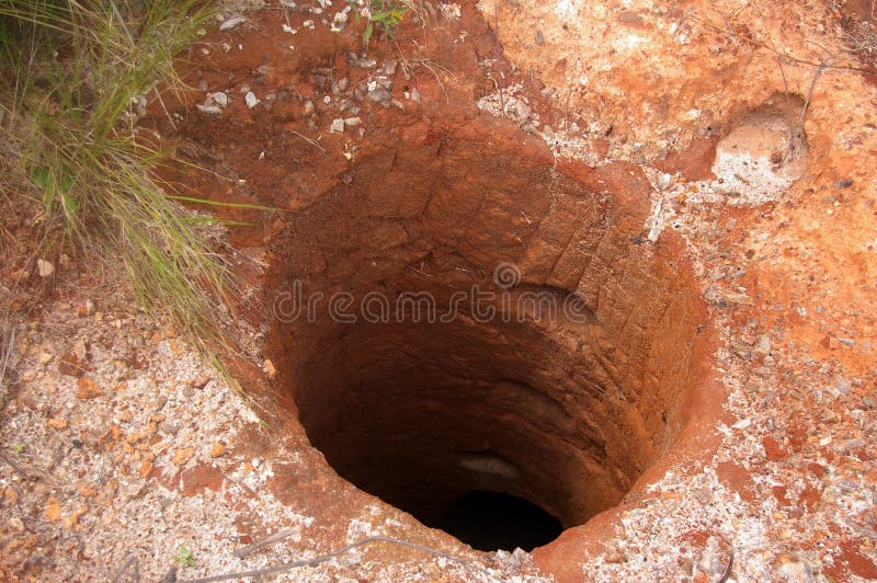 Mine of precious stones. stock photo. Image of hole, exploitation ...