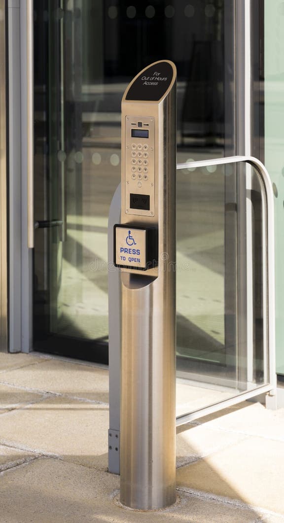 Entry System with Key Pad and Card Reader for Access To Building Stock ...