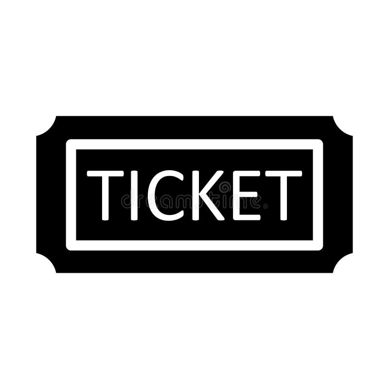 Entry Ticket Isolated Vector Icon Which Can Easily Modify or Edit Stock ...