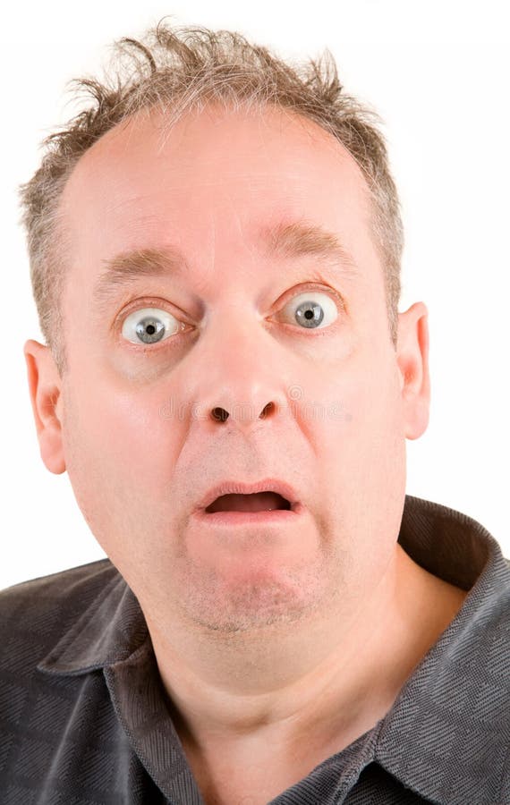 Entsetzt stockbild. Bild von nervös, durcheinander, verletzt - 5231149