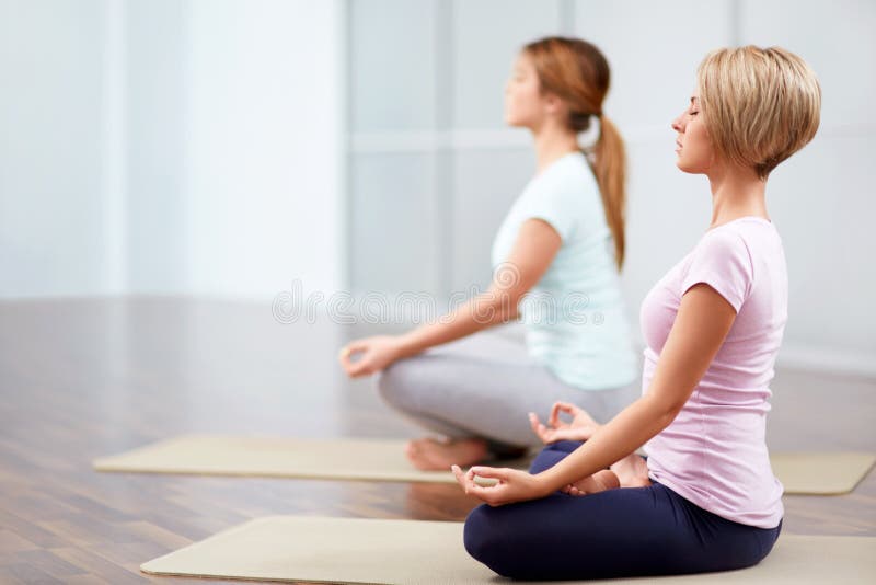 Entspannung stockbild. Bild von kaukasisch, lotos, gesundheit - 29032977