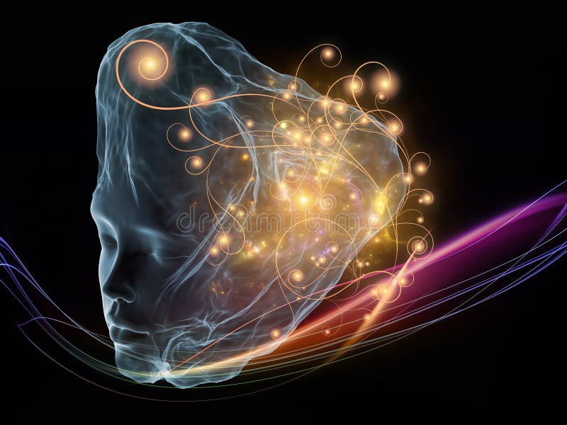 Entwickelnder Intellekt stock abbildung. Illustration von seltsam ...