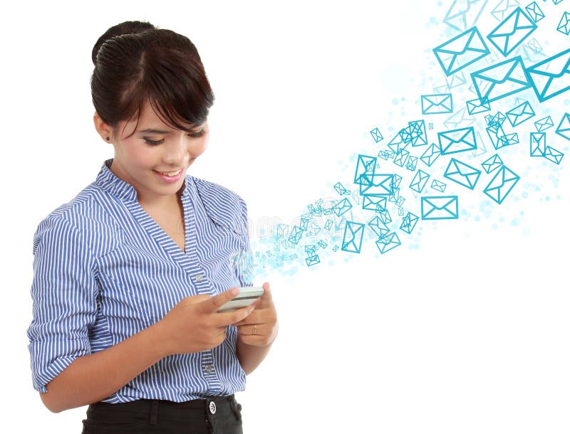 Cartero imagen de archivo. Imagen de mensaje, idea, elegir - 19174653