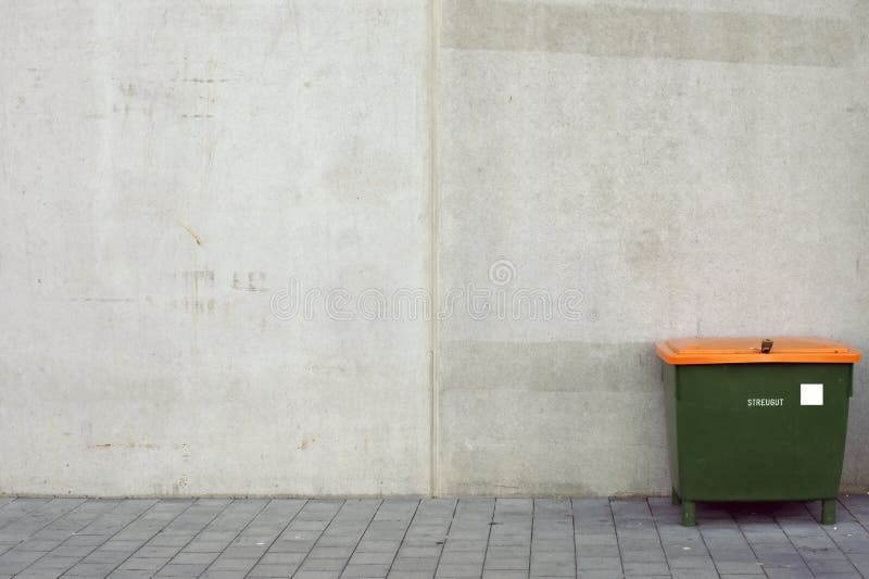 Envase de la arena foto de archivo. Imagen de acera, concreto - 40906476