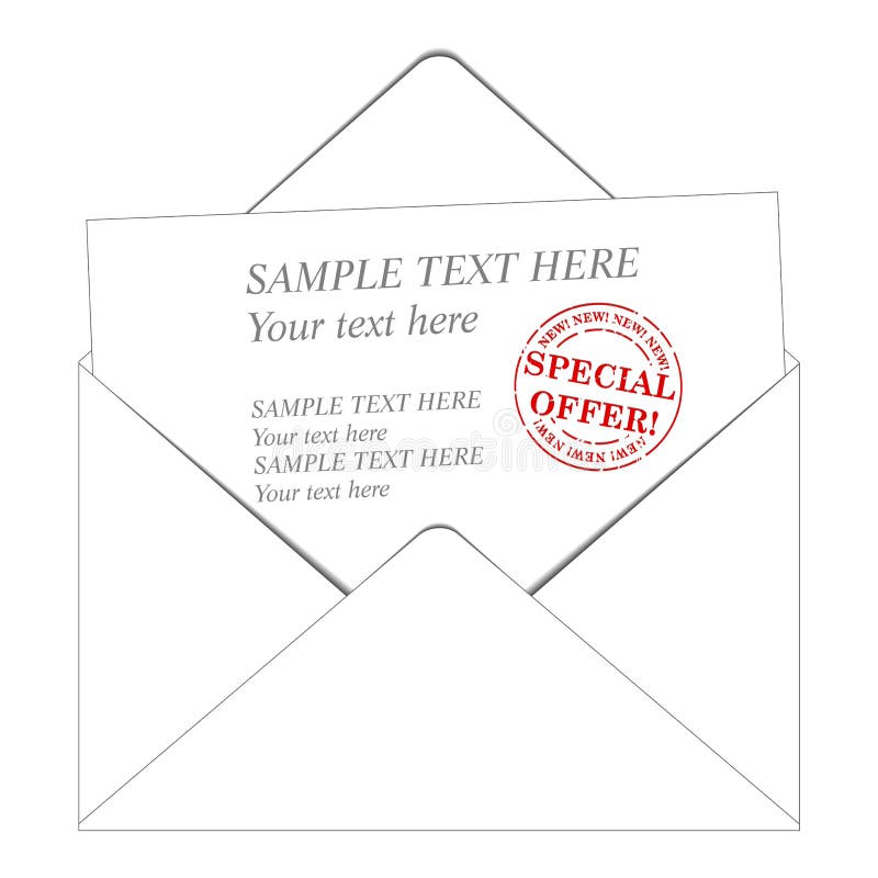 Sample sticker. stock vector. Illustration of template - 153373177