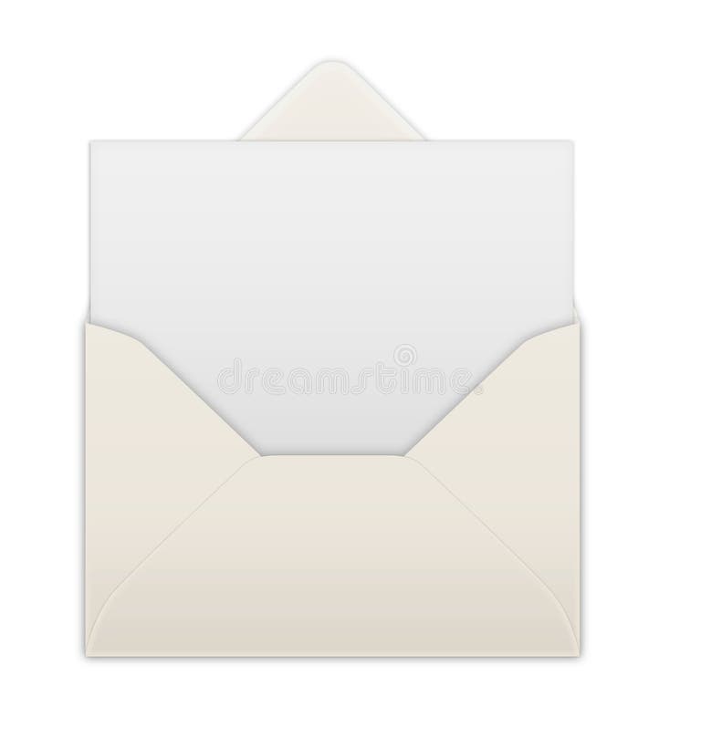 Opened Blank Envelope Stock Illustrations – 1,321 Opened Blank Envelope ...