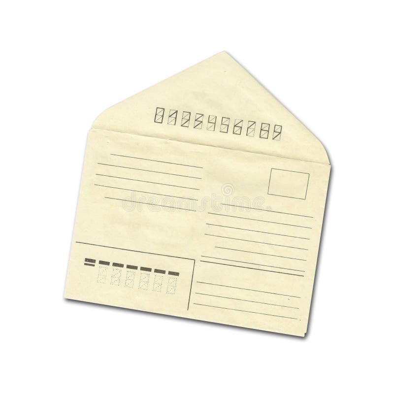 Envelope stock photo. Image of isolated, office, mail - 13375416