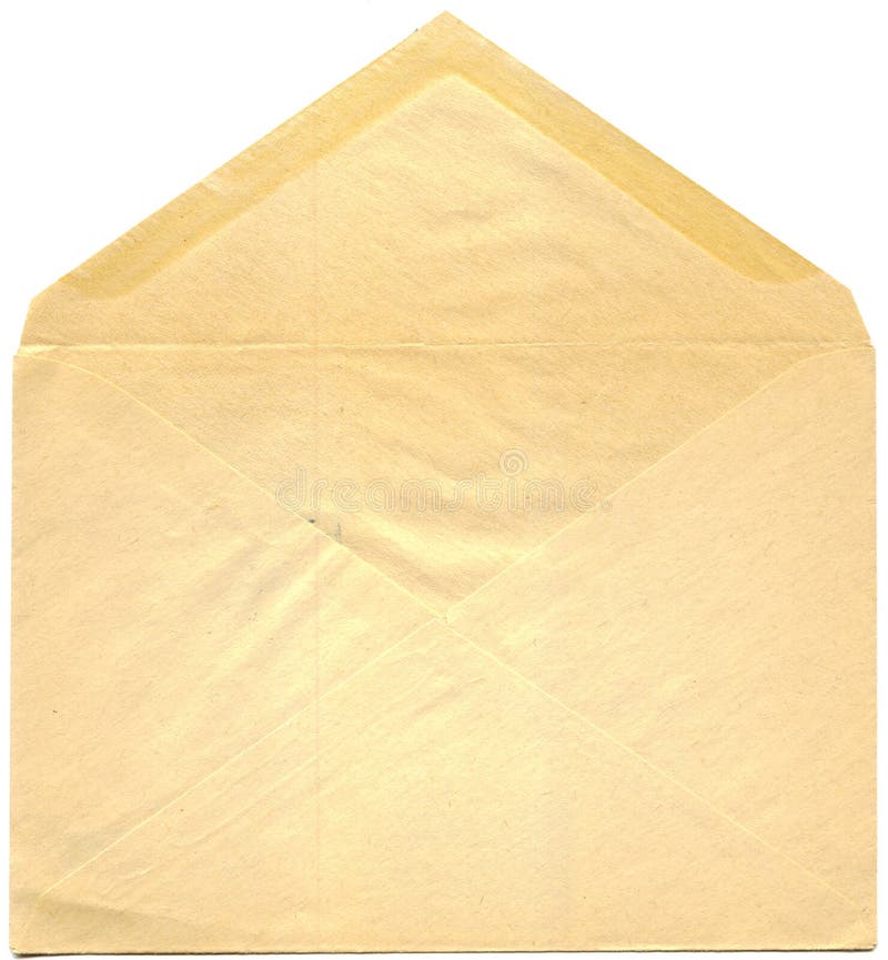 Envelope antigo - fechado foto de stock. Imagem de backdrop - 16555618