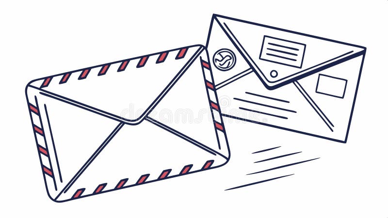 Envelope with Arrow, Sending Mail Icon for Email and Delivery Themes ...