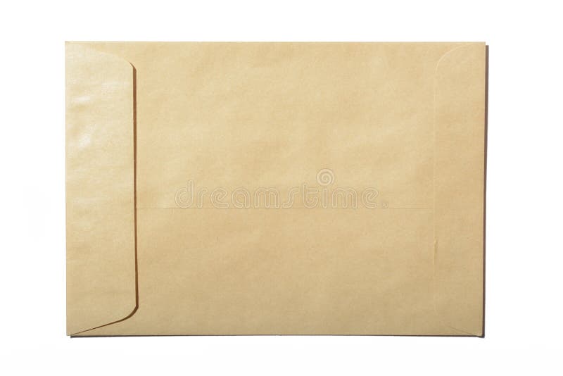 Back of an Old Envelope from 1970 Stock Photo - Image of antique, 1966: ...