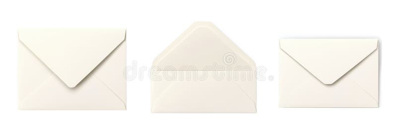 Envelope Collection Featuring Three Distinct Designs Showcasing Various ...