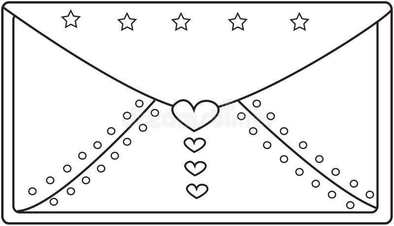 14+ Cartoon coloring envelope Free Stock Photos - StockFreeImages