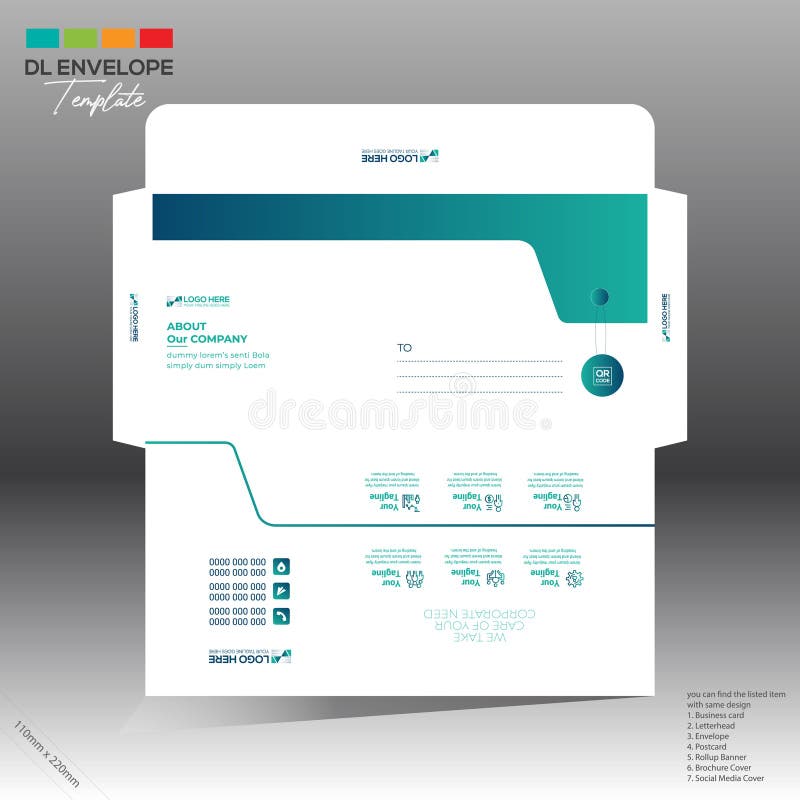 Envelope for Corporate and Any Use Stock Vector - Illustration of icon ...