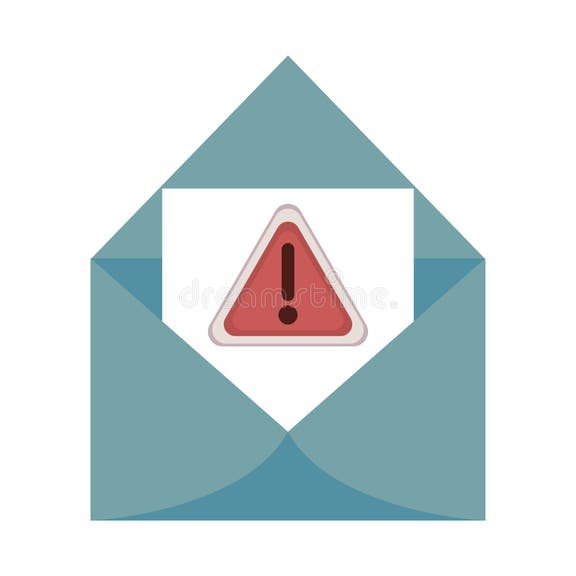 Envelope cyber security stock vector. Illustration of cybersecurity ...