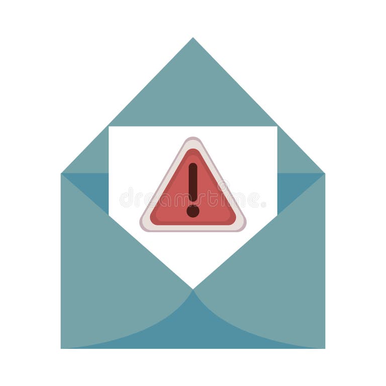 Envelope cyber security stock vector. Illustration of cybersecurity ...