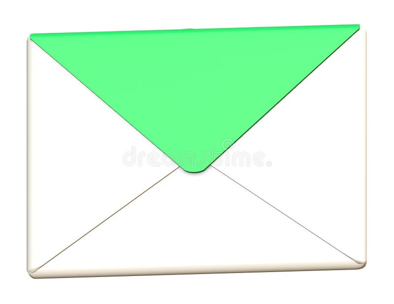 Envelope 3d Icon Transparent Illustration Stock Image - Illustration of ...