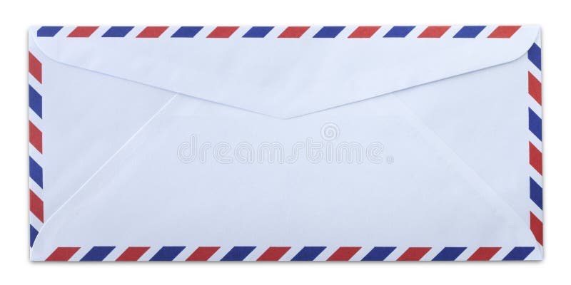 Envelope do correio de ar foto de stock. Imagem de escrita - 26967326