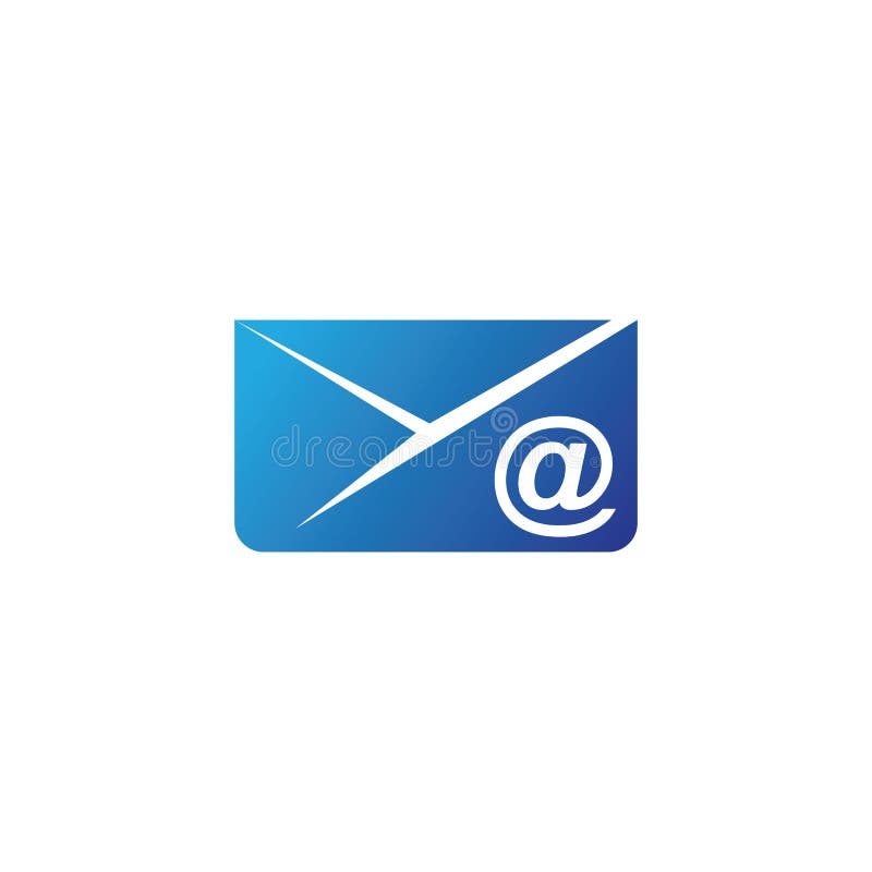 Envelope Email Icon Logo Template Illustration Design Stock ...