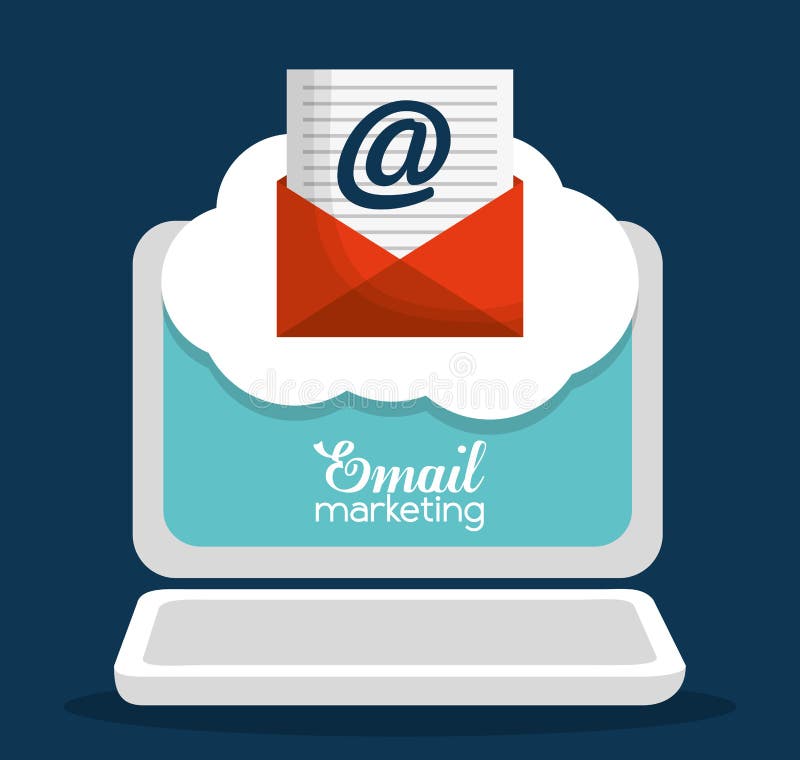 Envelope Email Marketing Send Design. Stock Vector - Illustration of ... Envelope Email Marketing Send Design. Stock Vector - Illustration of ...