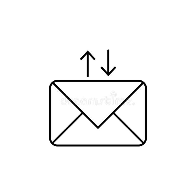Envelope Exchange Icon. Element of Arrow and Object Icon for Mobile ...