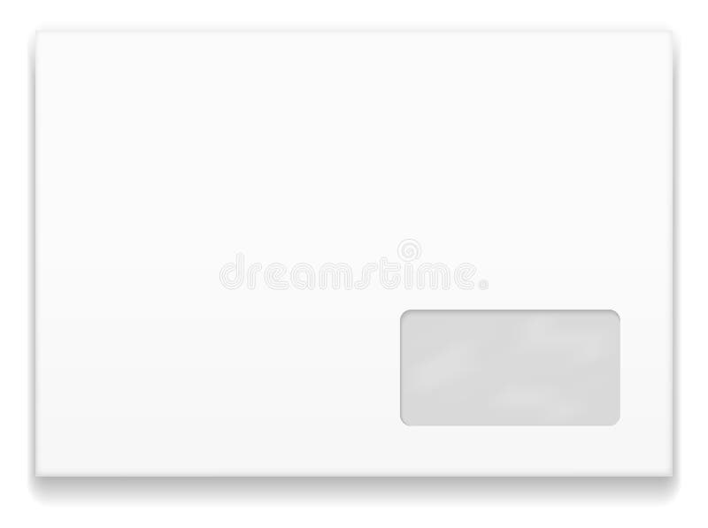 Envelope A4. Paper White Blank Letter Envelopes for Vertical Document ...