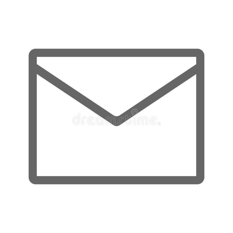 Envelope Icon Vector Eps10. Grey Envelope Email Sign. Stock Vector ...