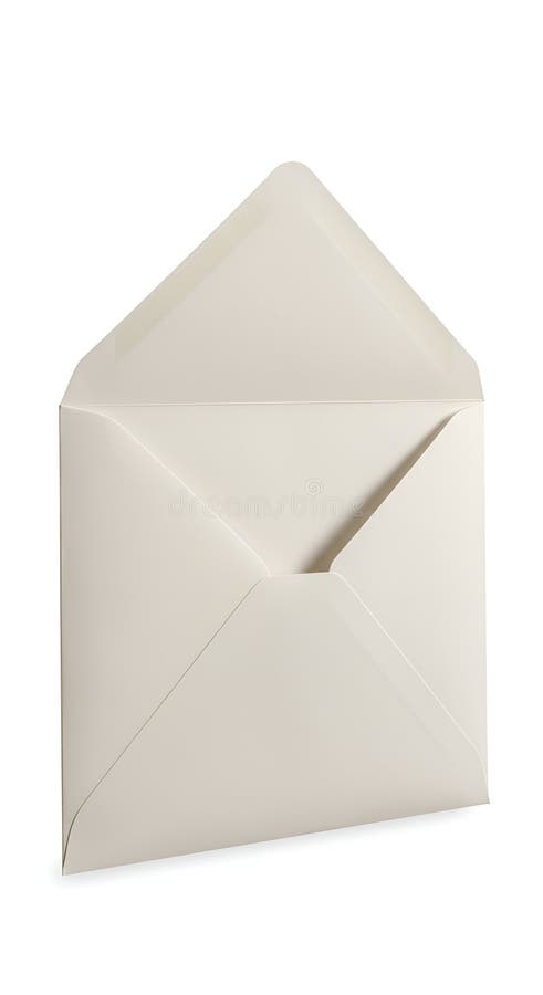 Envelope Half Open with Flap Lifted AI Stock Illustration ...