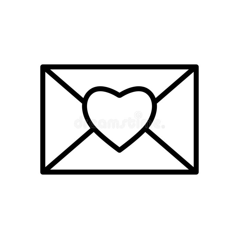 Envelope Icon Flat Vector Template Design Trendy Stock Vector ...