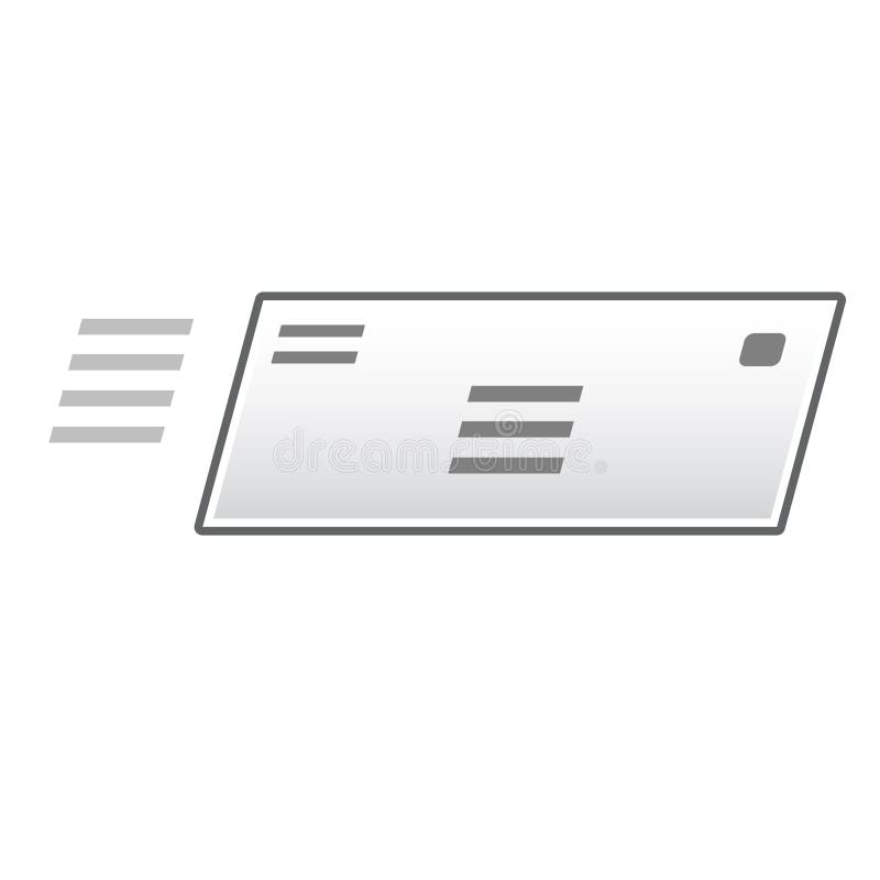 Envelope Icon Vector Format Stock Vector - Illustration of hdtv, brown ...