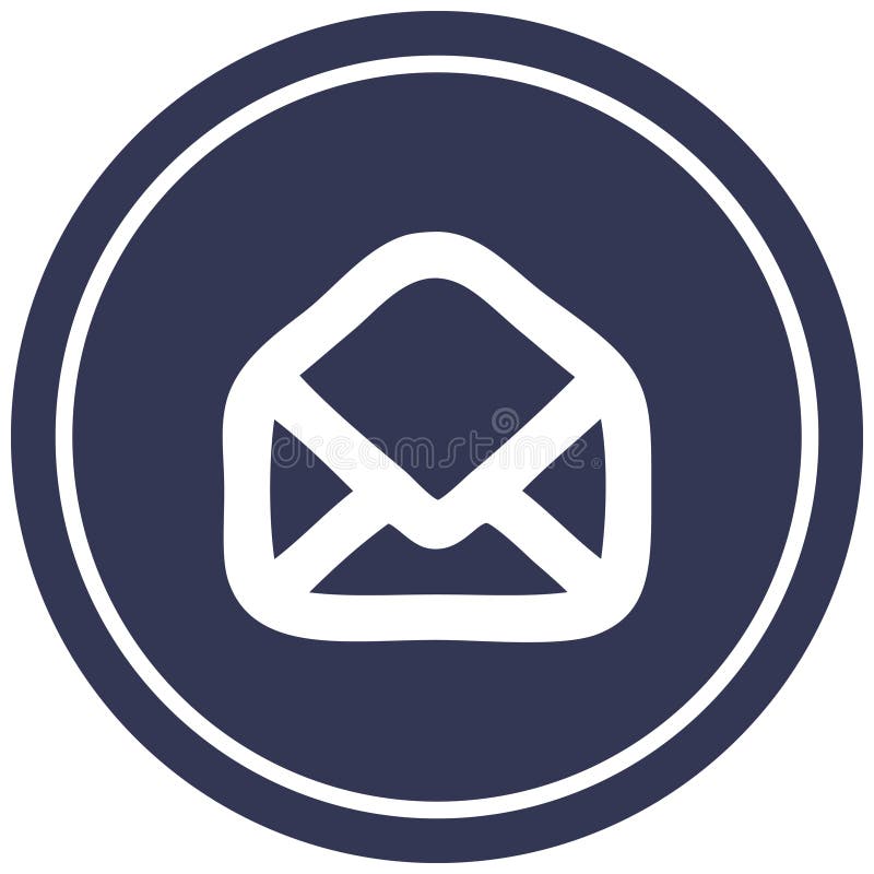 Envelope Circular Stock Illustrations – 1,083 Envelope Circular Stock ...
