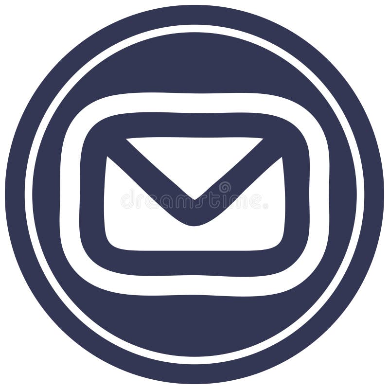 Envelope Circular Stock Illustrations – 1,083 Envelope Circular Stock ...